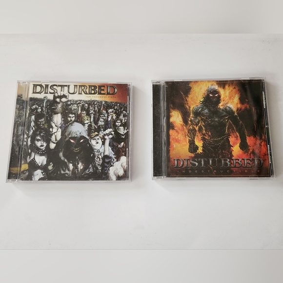 Vintage | Media | Ten Thousand Fists And Indestructible By Disturbed ...